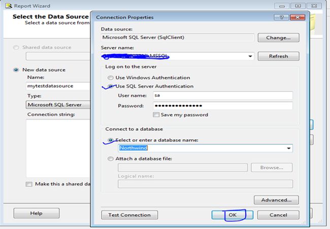 Create SSRS Report in SQL Server